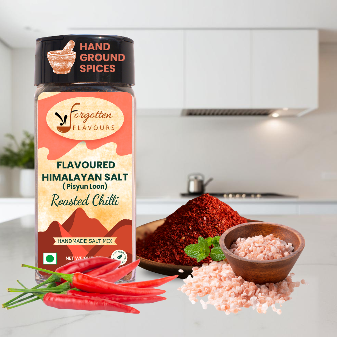 Himalayan Flavoured Salts (Pahadi Namak) Seasoning | Roasted Chilli Sa ...